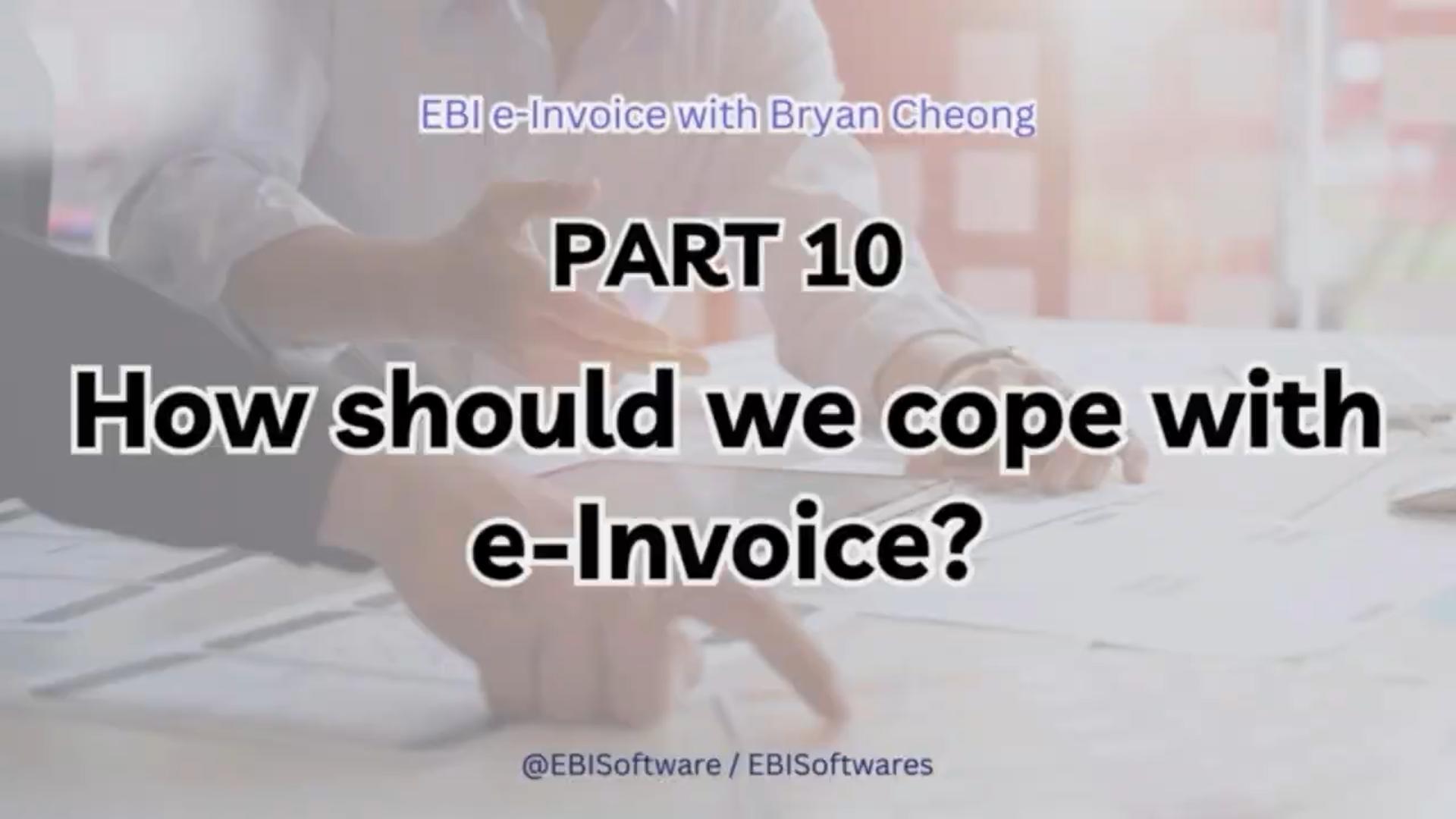 How Should We Cope with e-Invoice - Best Selling SQL Accounting ...