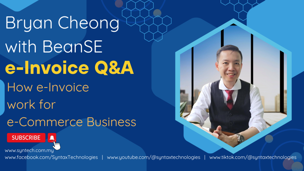 How e-Invoice Work for Ecommerce Business | Syntax Technologies