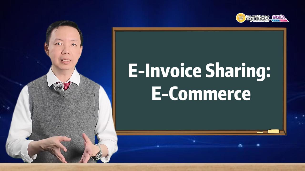 E-Invoice Sharing: E-Commerce |Syntax